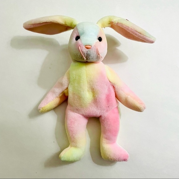 Ty | Toys | Ty Beanie Baby Hippie Rabbit Plush Collectible 998 Easter ...